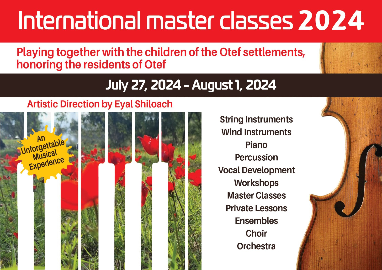International Master Classes History, Music and Memory - Home